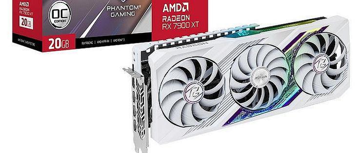 华擎发布 RX 7900 XT Phantom Gaming White 20 GB OC “幻影电竞”白色特别版_显卡_什么值得买