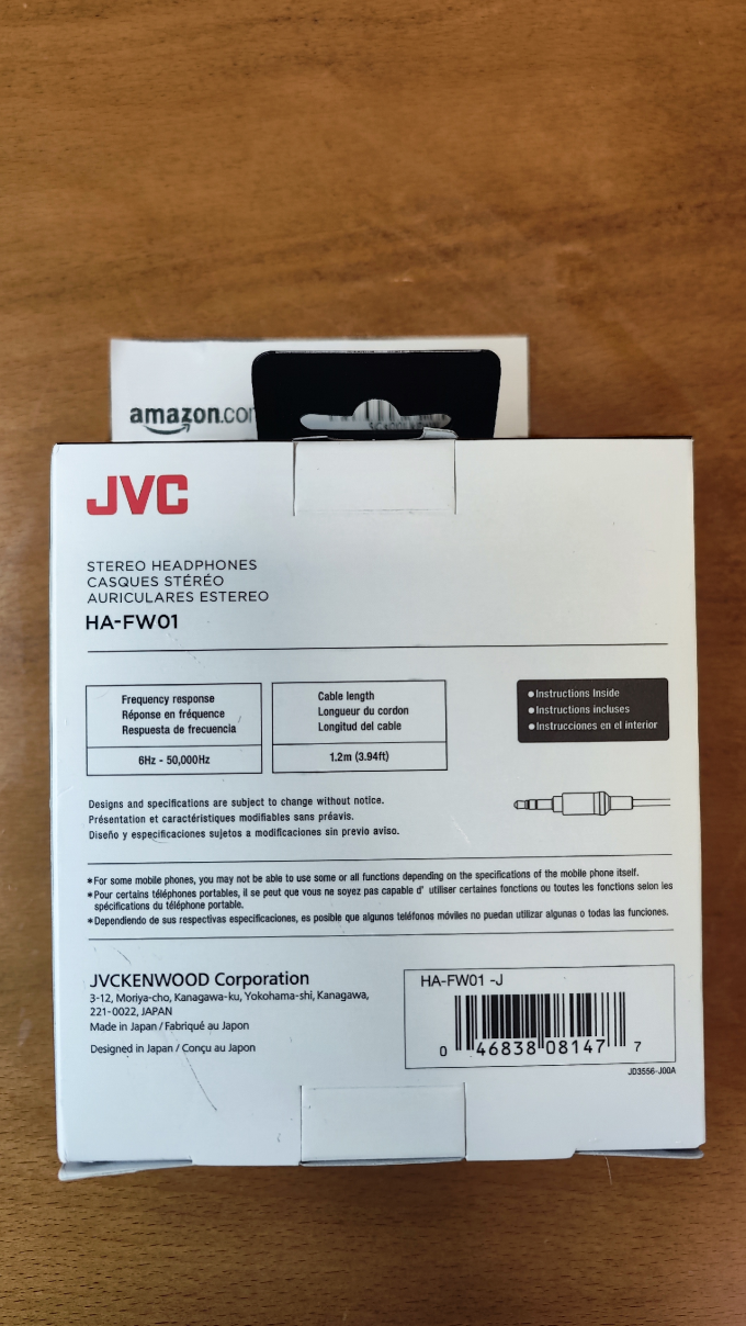 杰伟世FW001专业音频怎么样 自己曝料的黑五jvc fw01到手了_什么值得买