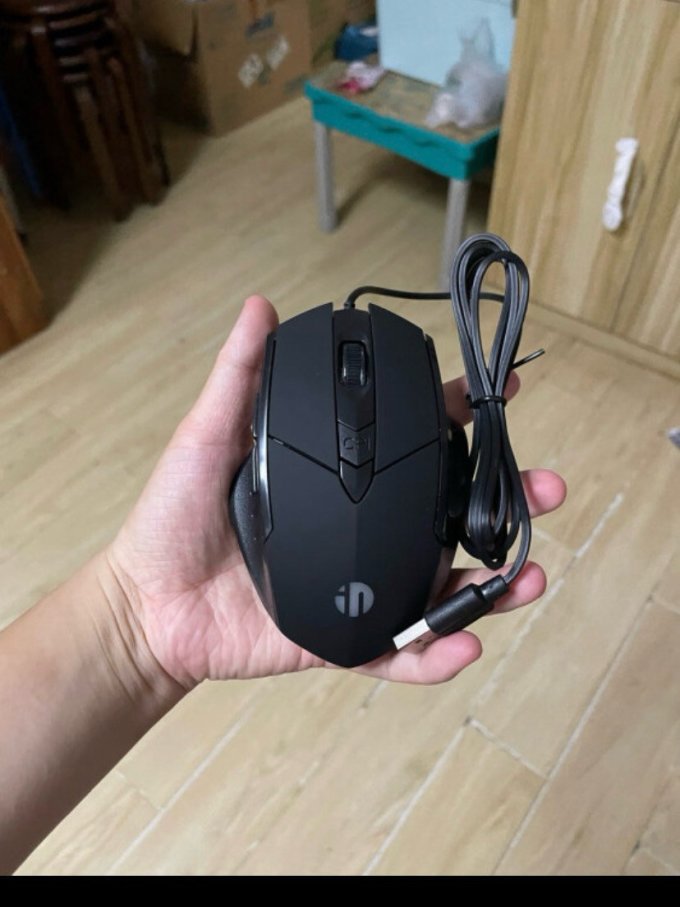 英菲克PW1h鼠标怎么样 英菲克（INPHIC）W1 有线游戏鼠标_什么值得买