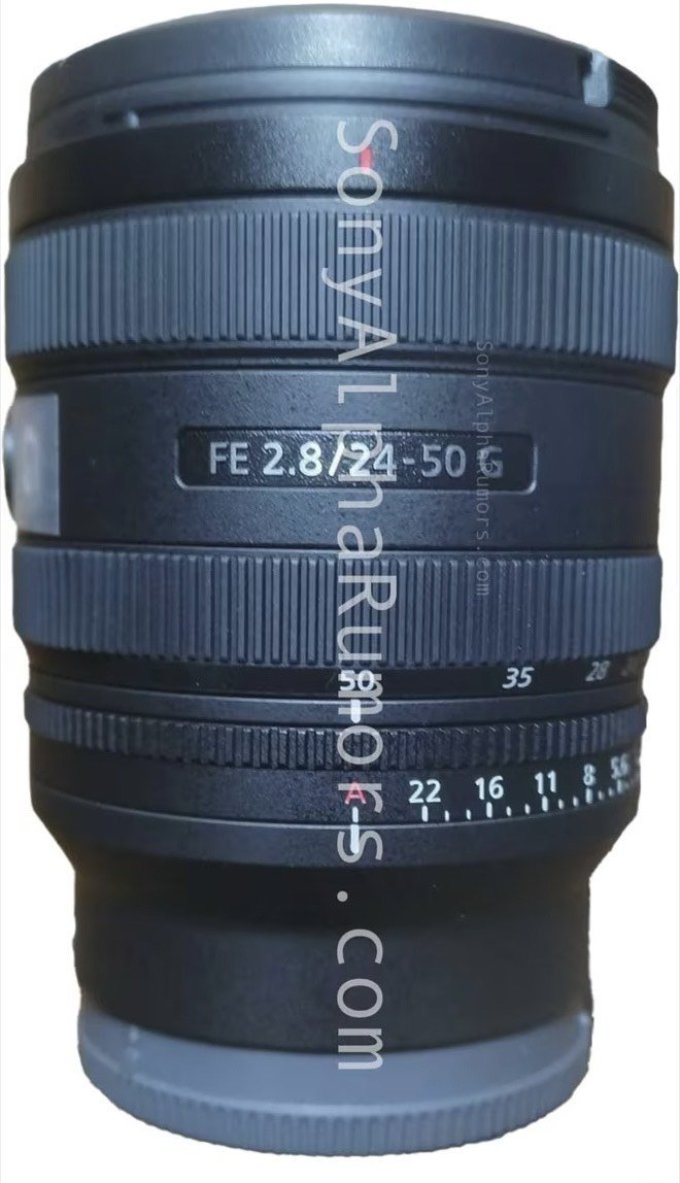 索尼镜头怎么样 索尼24-50mm F2.8 G谍照曝光，没错只有G！_什么值得买