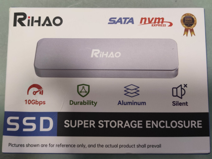 RIHAO移动硬盘盒怎么样 RIHAO 29的双协议硬盘盒到货开箱_什么值得买