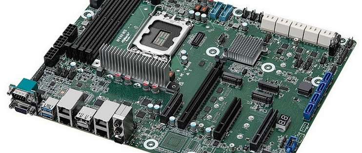 华擎发布 W680 WS 工作站/服务器主板，四路LAN、16路储存，支持第14代酷睿_主板_什么值得买