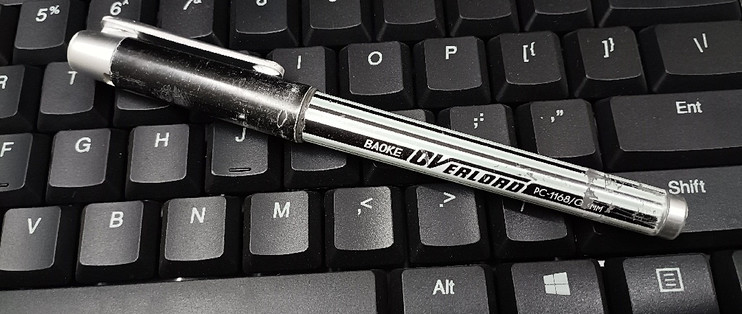 书写流畅的宝克pc-1168，粗笔迹，很顺滑_书写工具_什么值得买