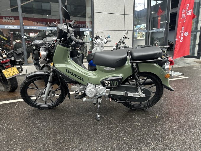 本田摩托车整车怎么样 本田幼兽CC110_什么值得买