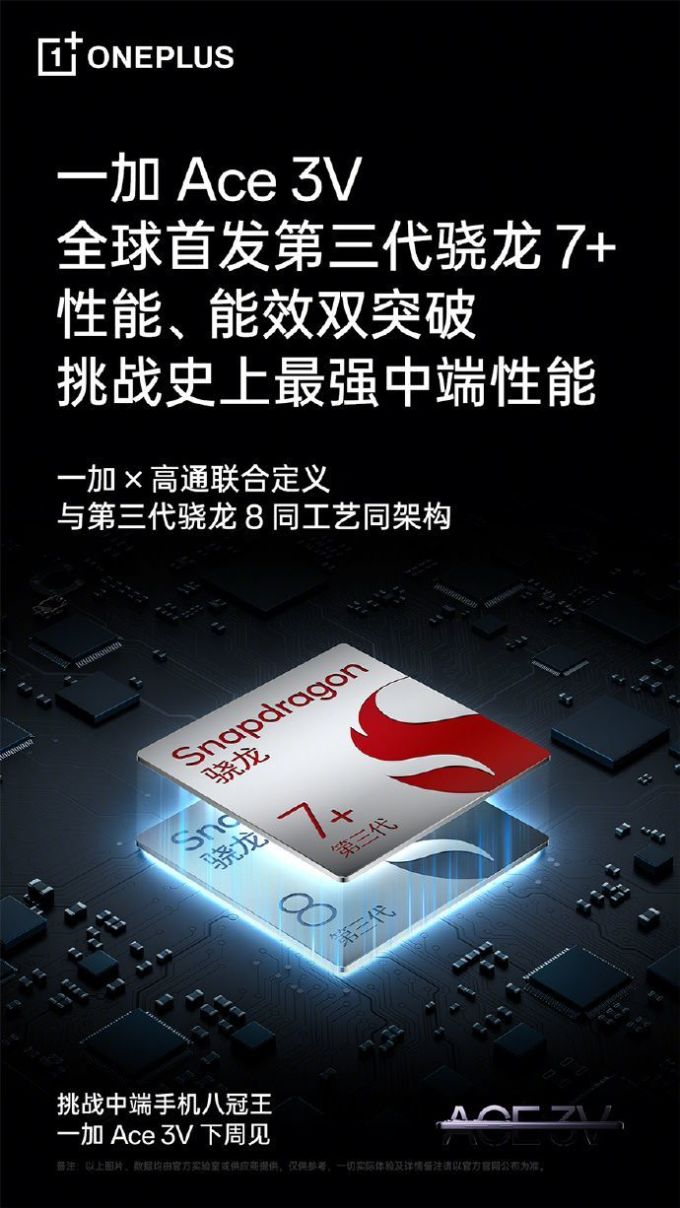 一加Ace 3V安卓手机怎么样 一加Ace3V & 夏思凝，首发骁龙7+gen3_什么值得买