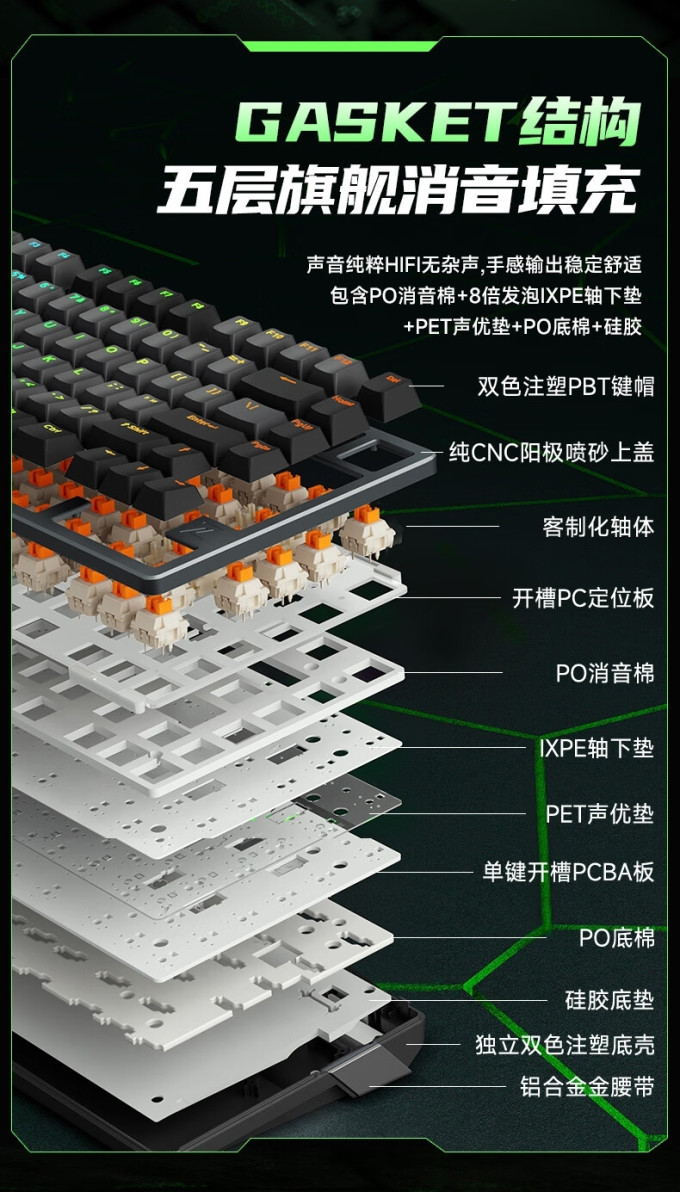 迈从Z75键盘怎么样 迈从新品上架，Z75半铝机械键盘，首发价259元起！_什么值得买