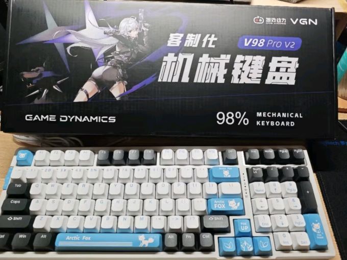 VGB v98pro-v2机械键盘_什么值得买