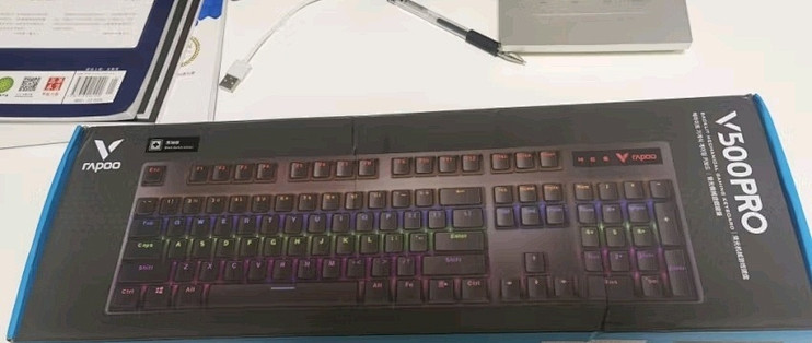 雷柏v500pro，高性价比电竞键盘_键盘_什么值得买