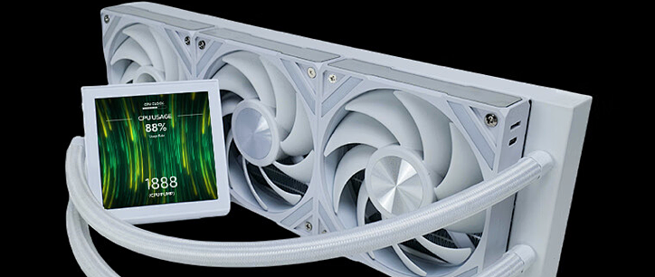 先马推出 XW360-PLUS 二代水冷散热器：可选方 / 圆 LCD 屏幕，649 元起_CPU散热器_什么值得买