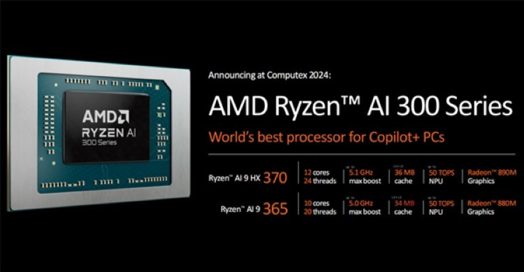AMD 悄悄发布了 Ryzen AI 9 HX 375 处理器，拥有更高AI算力_CPU_什么值得买