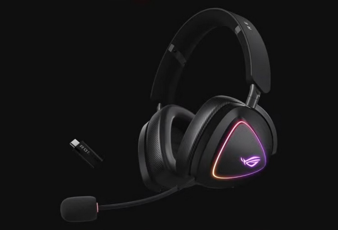 电脑展丨华硕发布新一代 ROG Delta II “棱镜” 游戏耳机，低延迟无线、110小时长续航_游戏耳机_什么值得买