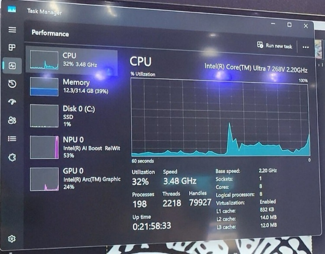 电脑展丨英特尔新一代酷睿 Ultra 7 268V 首秀，视频播放功耗低_CPU_什么值得买