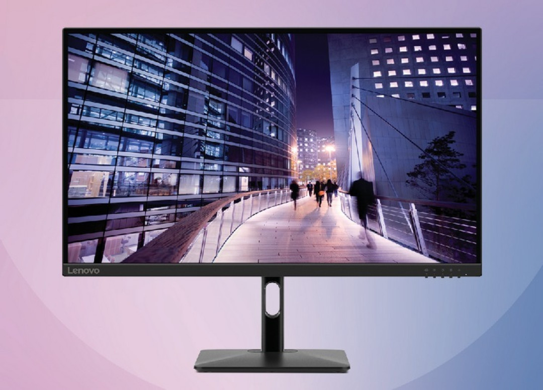 联想发布 N27p 办公显示器，4K IPS、丰富扩展_显示器_什么值得买