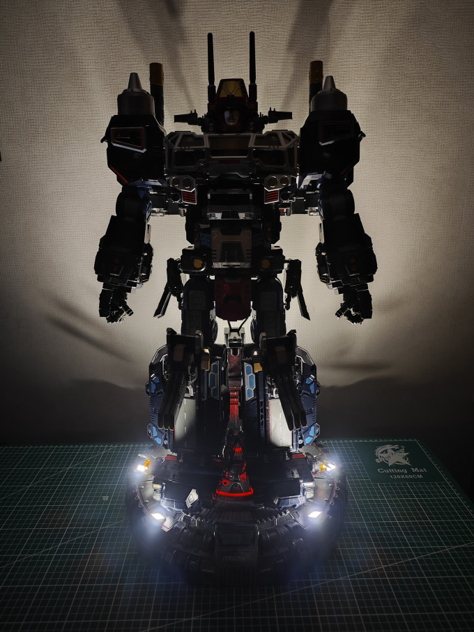 泰坦级！变形金刚前世！戴亚克隆DA95+100巨无霸机器人_什么值得买