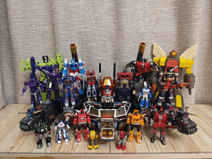 泰坦级！变形金刚前世！戴亚克隆DA95+100巨无霸机器人_什么值得买