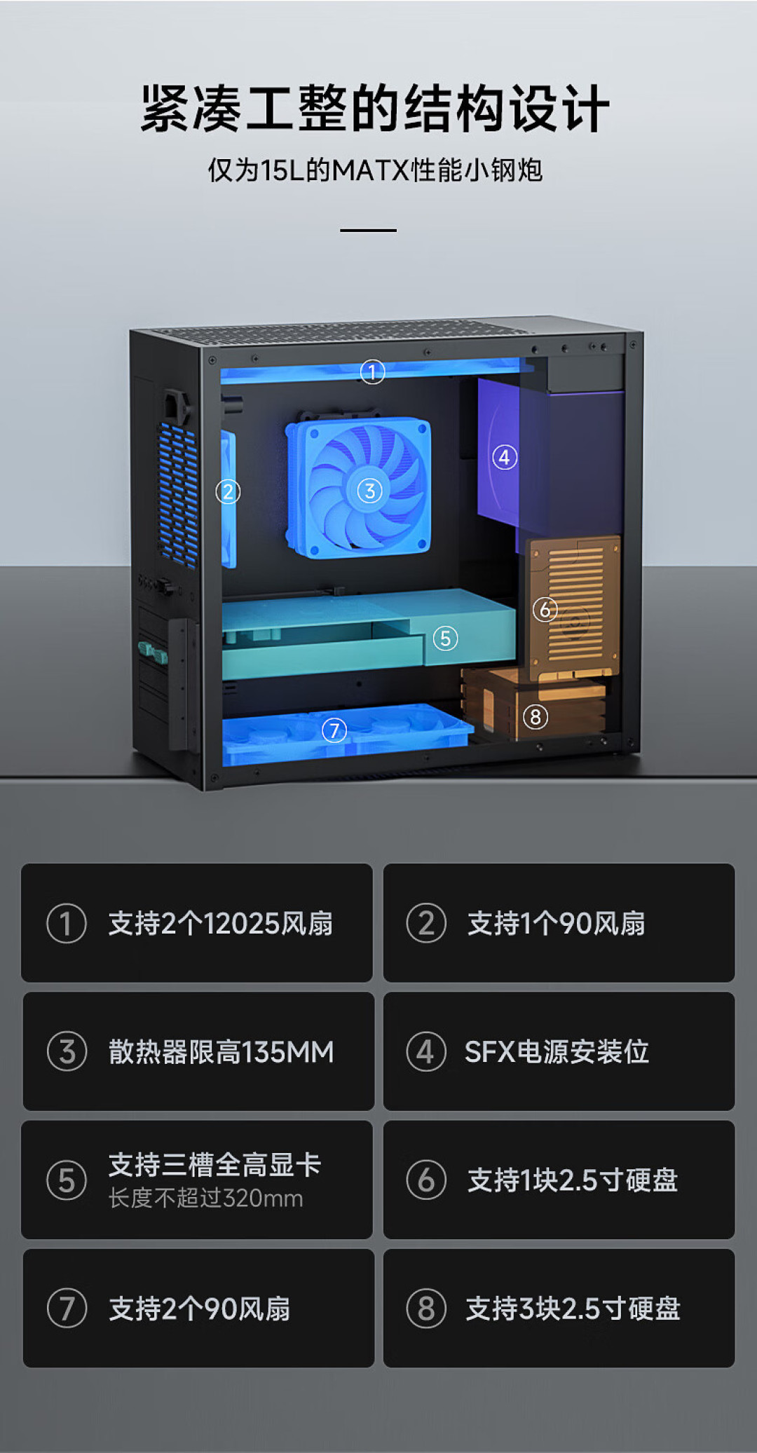 华擎发布 15L 迷你 ATX 机箱'应天'，采用 2mm 全铝合金打造369元_机箱_什么值得买