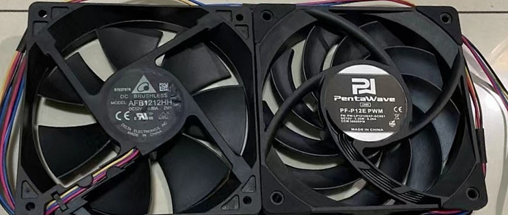 不讲武德PF-P12E大战老登台达AFB1212HH_散热器_什么值得买