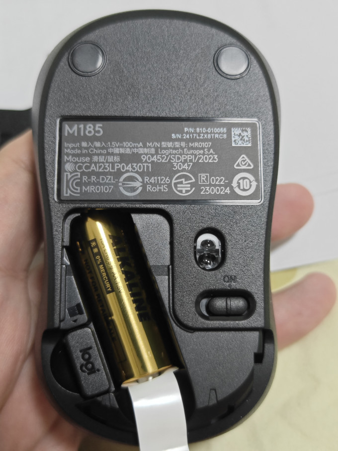 罗技M186鼠标怎么样 罗技M185鼠标：经典实用，舒适耐用的办公伙伴_什么值得买