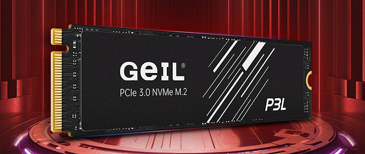 PCIe3.0老设备升级实惠之选！GeIL金邦P3L系列M.2固态硬盘_硬盘_什么值得买