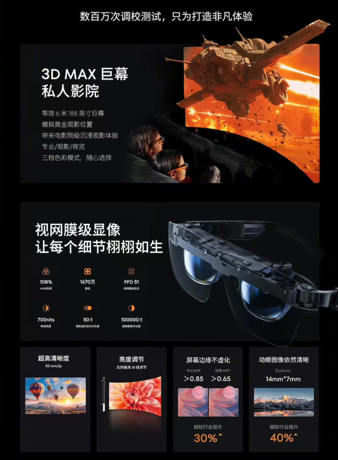 魅族 AR 智能眼镜 StarV View 发布：188英寸巨幕、600度调节2299元起_AR设备_什么值得买