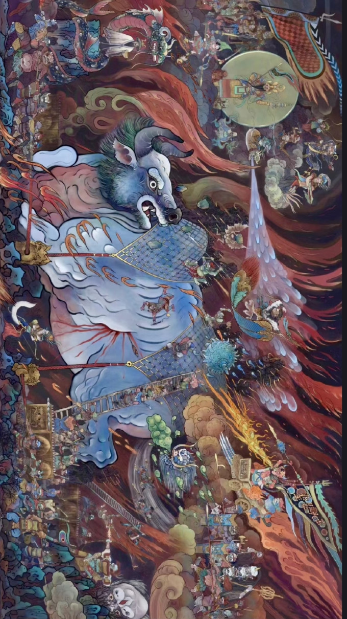 6章结尾壁画，也太好看了吧黑神话悟空_什么值得买