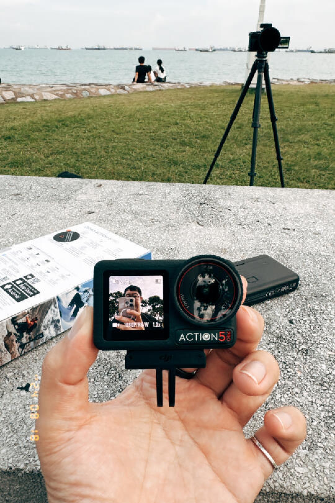 DJI Action 5 Pro体验：极限运动和自媒体创作新神器_摄像机_什么值得买