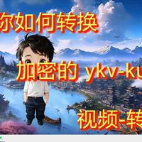 优酷怎么样 2024优酷ykv转mp4文件格式kux转mp4工具视频转换教程【附带工具】_什么值得买