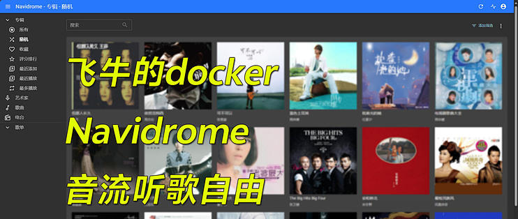飞牛OS的docker？fnOS搭建音乐服务Navidrome+音流试试_NAS存储_什么值得买