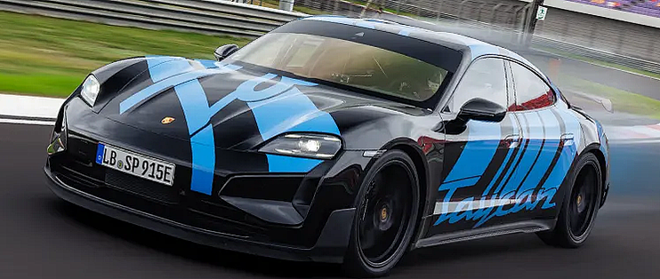 保时捷Taycan Turbo GT以2分11秒28创上赛最快量产车圈速纪录_新能源车_什么值得买