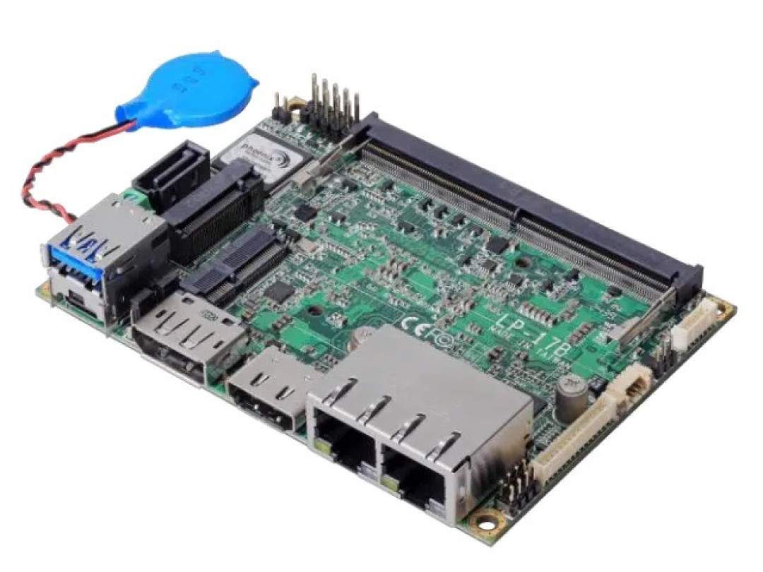 手掌大小：COMMELL 发布 LP-17B 迷你主板，英特尔处理器、双2.5G LAN_主板_什么值得买