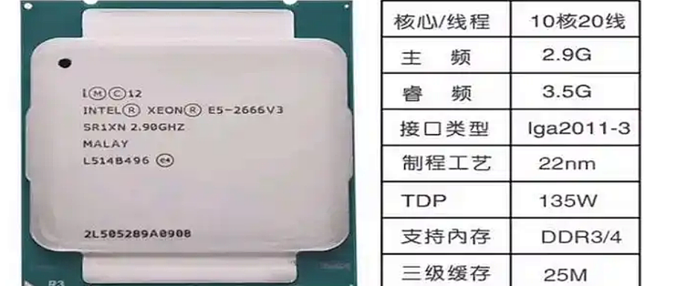 E5 2666v3二手洋垃圾电脑，性能炸裂？_CPU_什么值得买