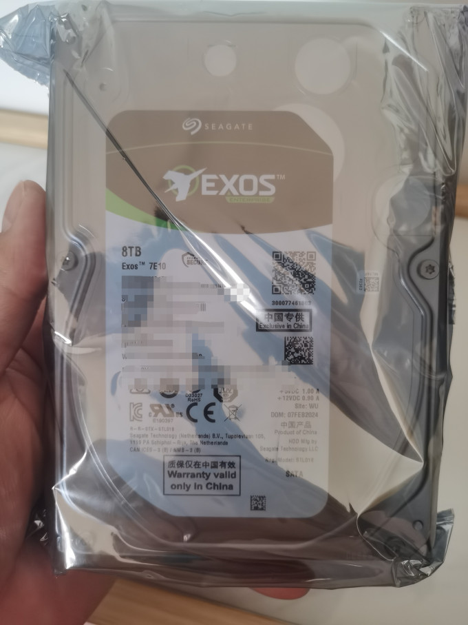希捷ST8000NM017B机械硬盘怎么样 1299买了块希捷银河7E10，8T空气盘_什么值得买