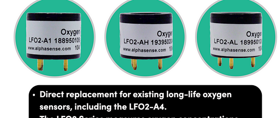 新品推荐：Alphasense新推出长寿命LFO2无铅氧气传感器‌系列_五金工具_什么值得买