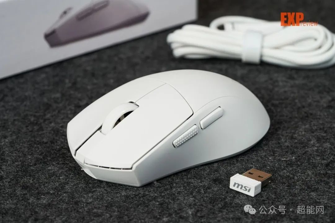 微星FORCE GM500 W体验：轻便灵活的三模游戏鼠标_鼠标_什么值得买