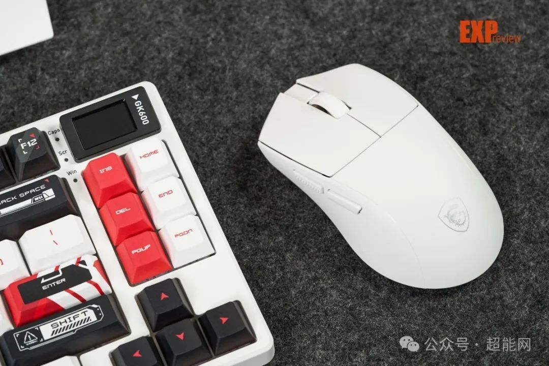 微星FORCE GM500 W体验：轻便灵活的三模游戏鼠标_鼠标_什么值得买