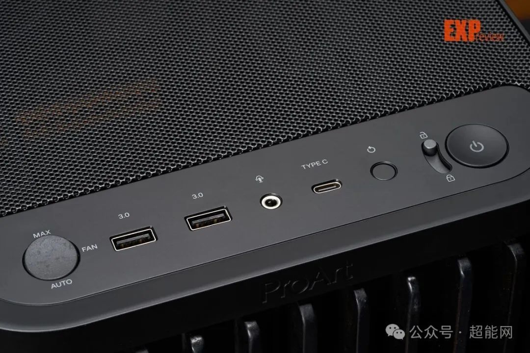 华硕ProArt PA401机箱评测：为无光风冷平台而设的紧凑中塔_机箱_什么值得买