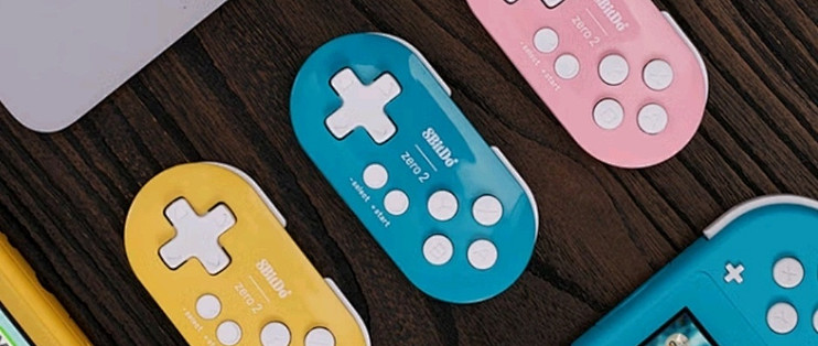 八位堂 8BitDo Zero2 迷你小游戏手柄：anki快捷键与画画神器！_游戏手柄_什么值得买