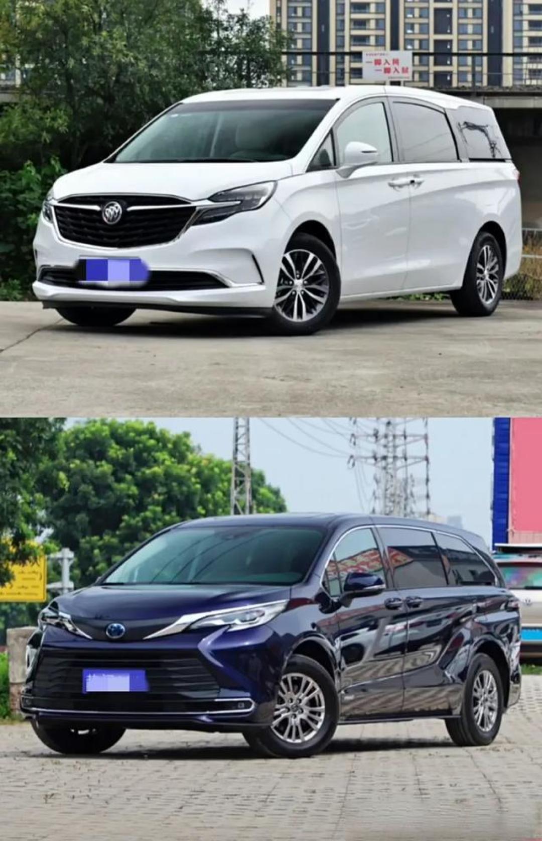 丰田赛那VS别克GL8：豪华MPV细节对比解读_乘用型MPV_什么值得买