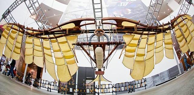 穿越五百年！达芬奇手稿里的飞行器与蒙娜丽莎微笑密码现身广州_票务_什么值得买