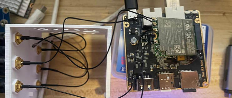精致，小巧的mt7981 mini cpe 5G模块兼容性测试_主板_什么值得买